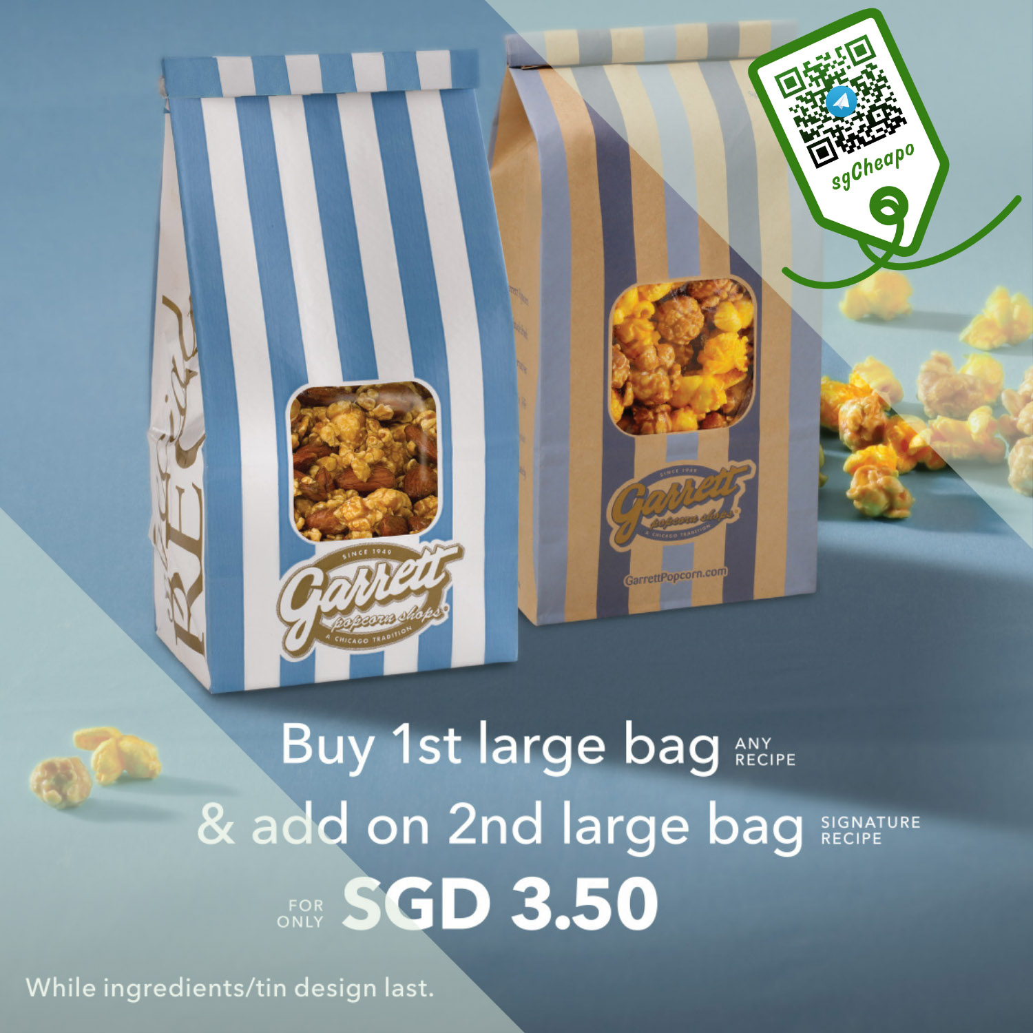 $3.50 Large Bag Popcorn - Singapore Promo