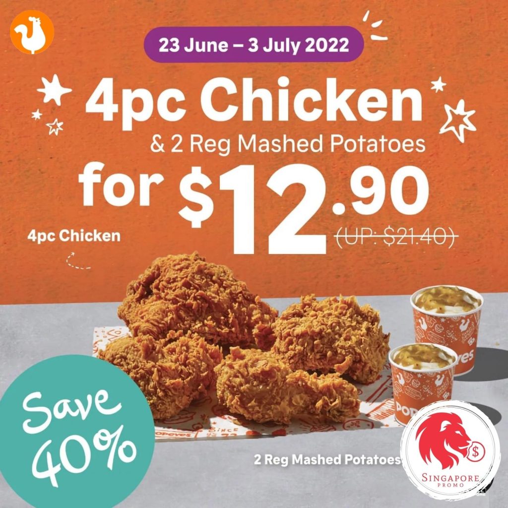 Popeyes - Singapore Promo