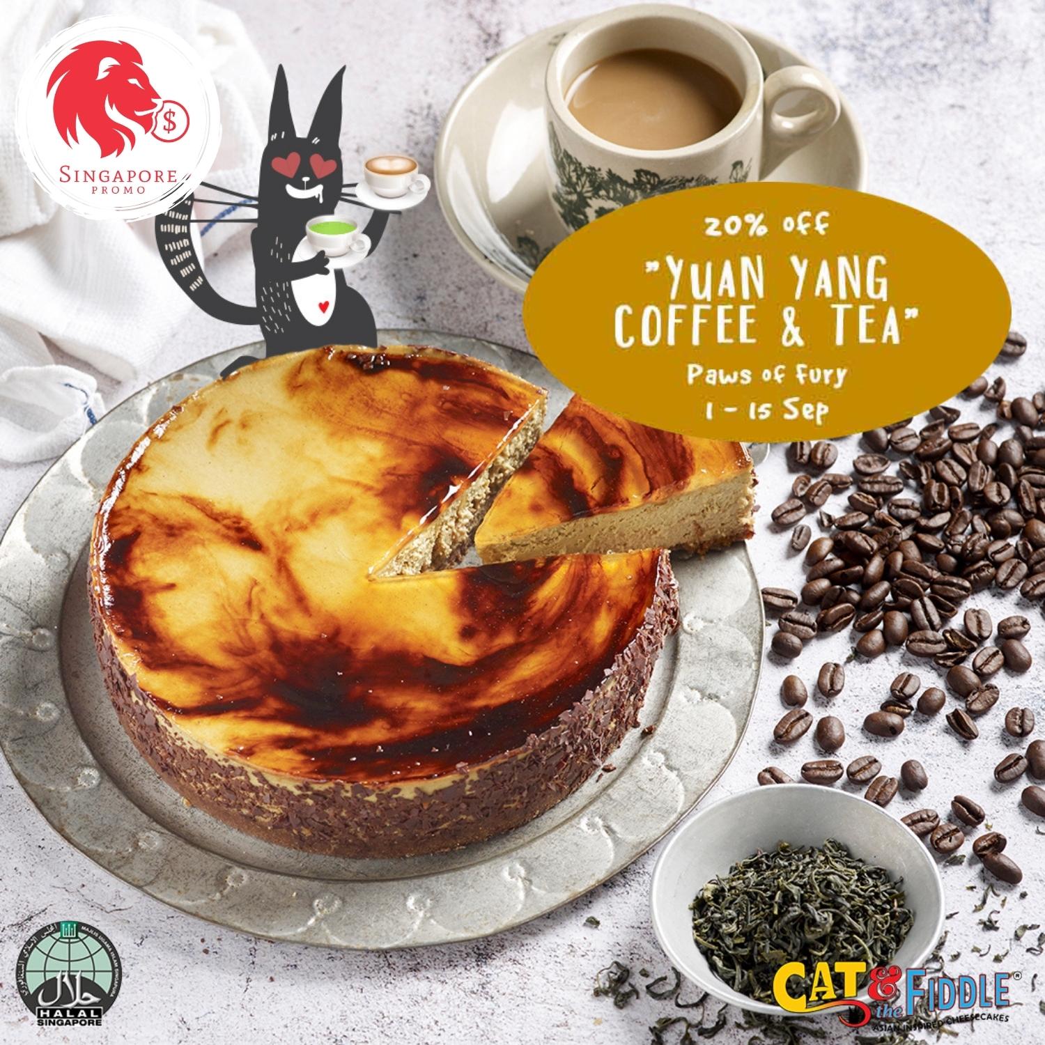 20% OFF Yuan Yang Cheesecake - Singapore Promo