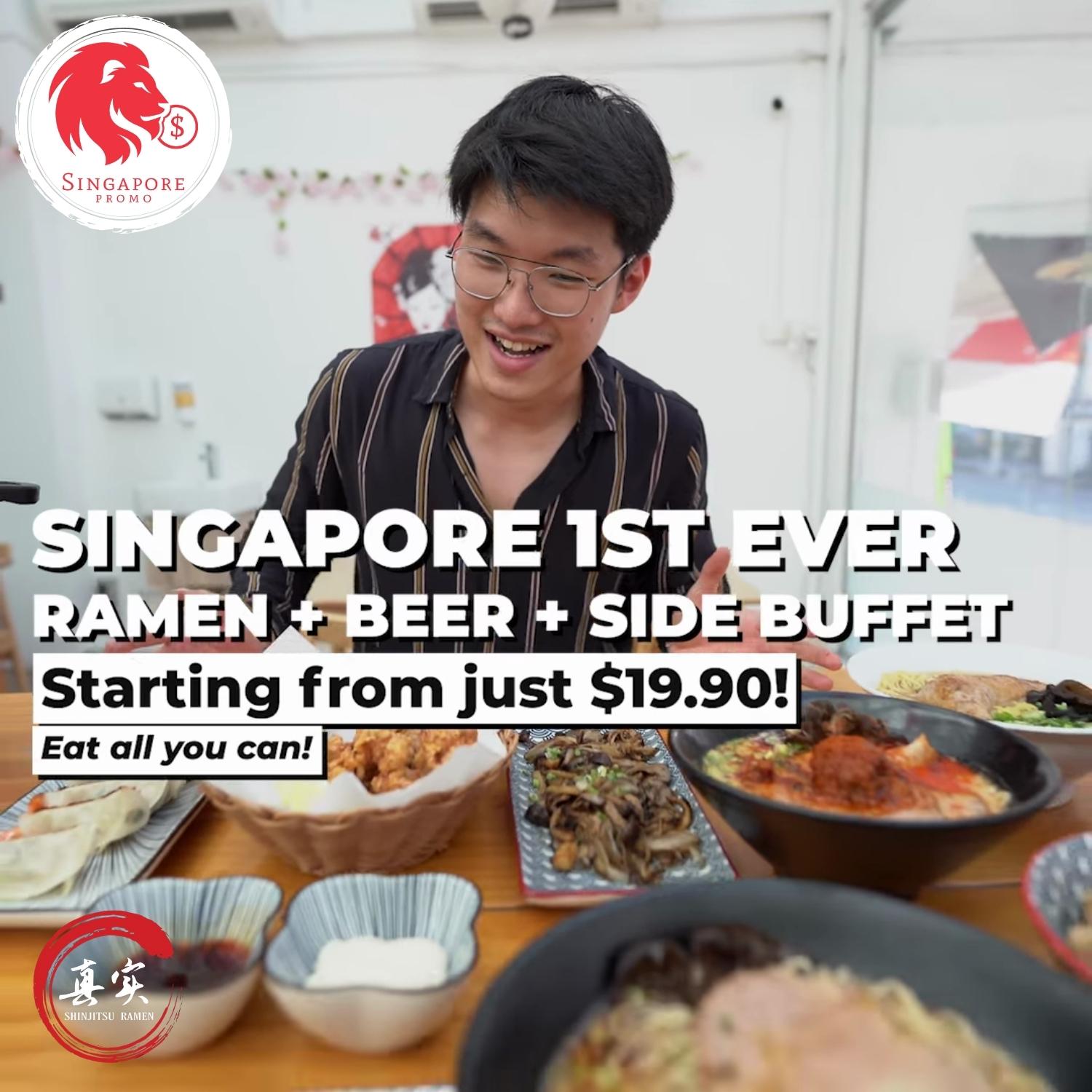 $19.90 All-You-Can-Eat Ramen Buffet - Singapore Promo