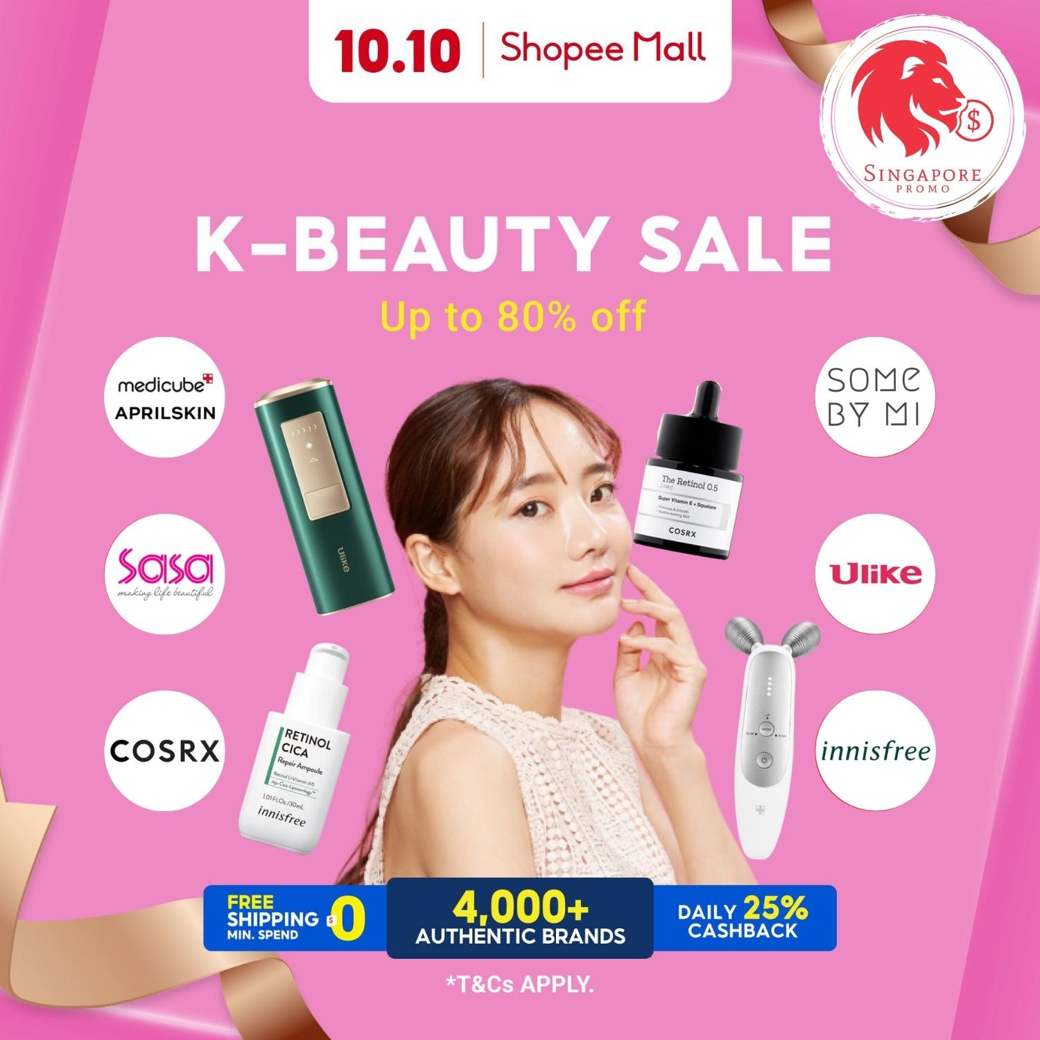 UP TO 80% OFF Sasa, Somebymi, Ulike & More - Singapore Promo