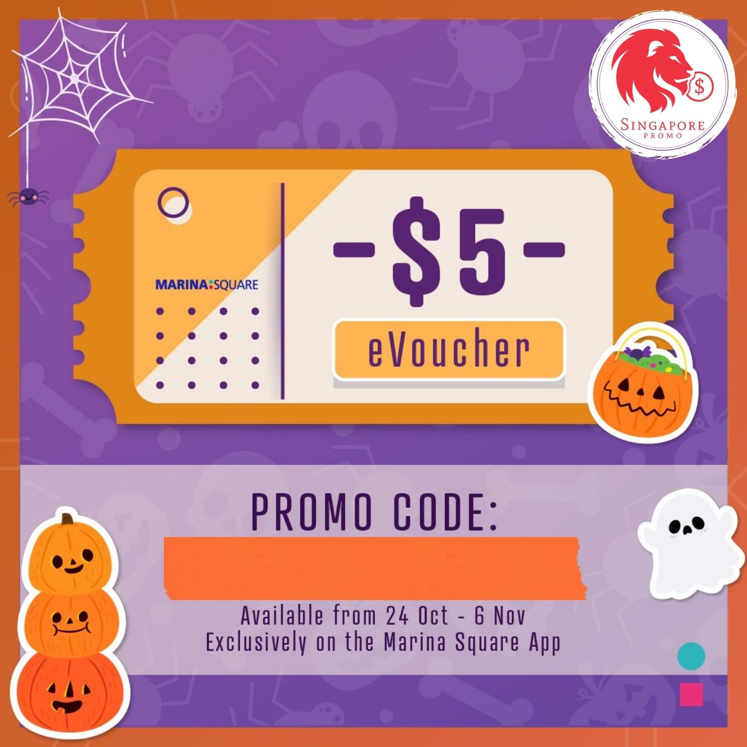 $5 eVoucher - Singapore Promo