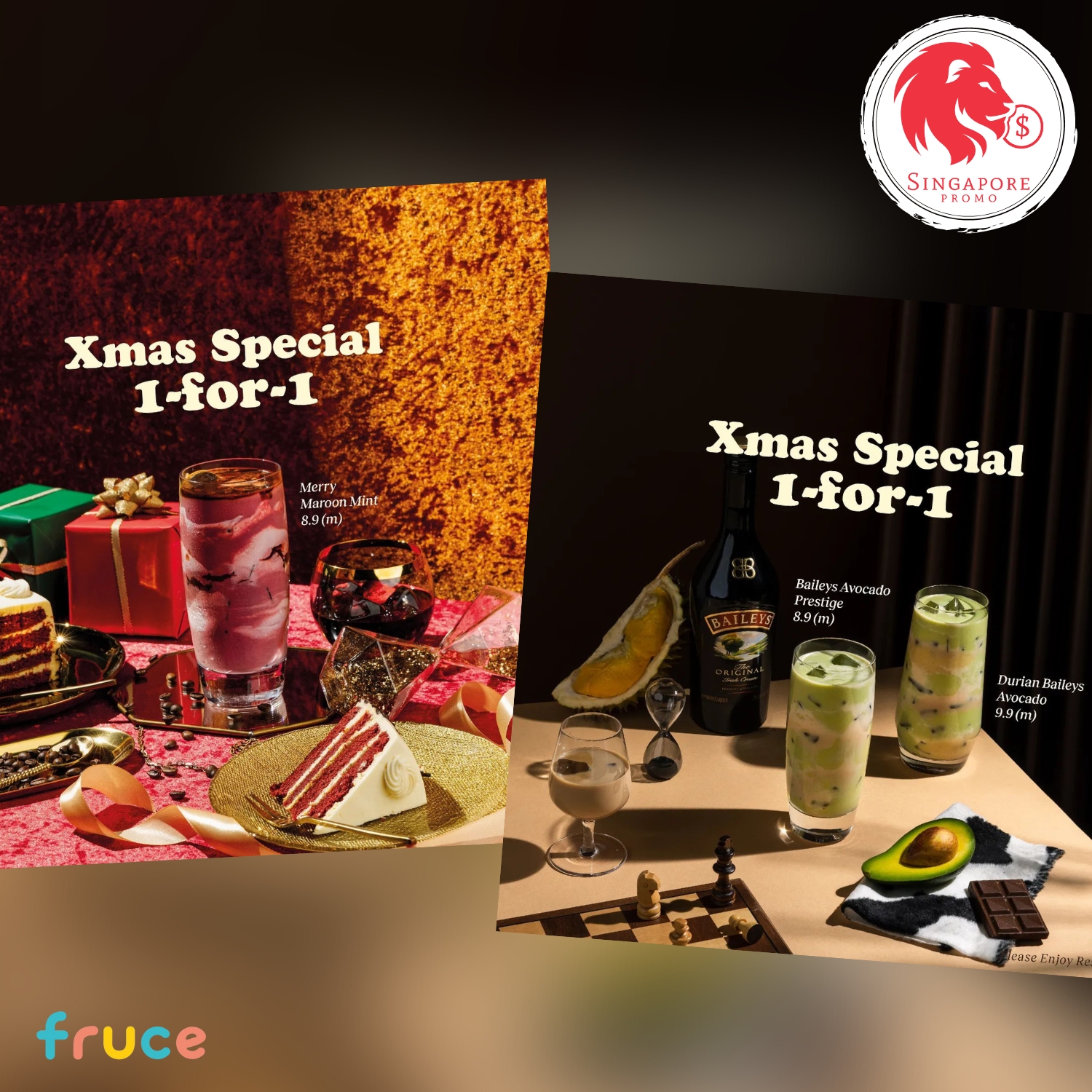 1-FOR-1 Selected Xmas Drinks - Singapore Promo