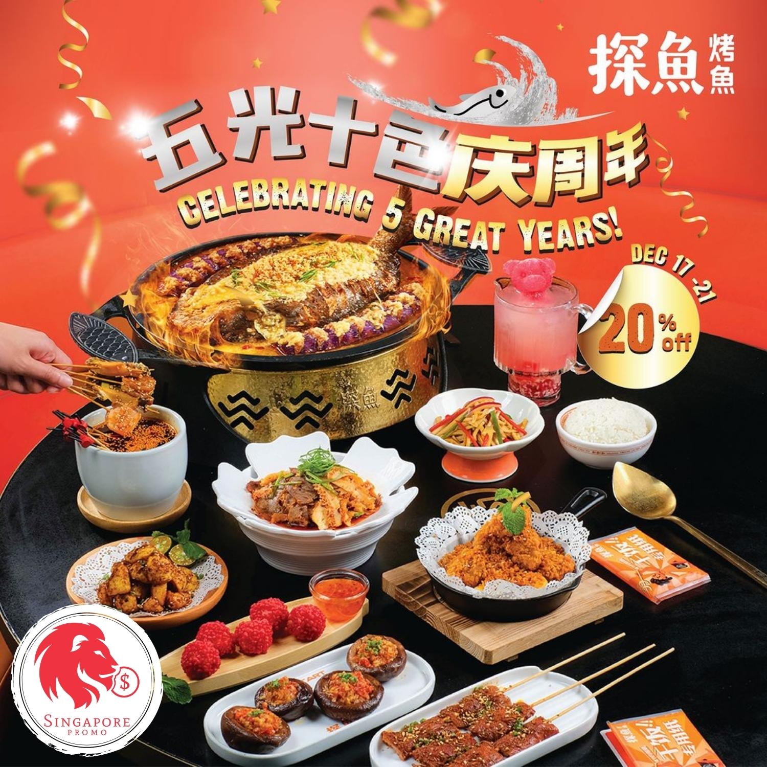 20% OFF New Menu - Singapore Promo