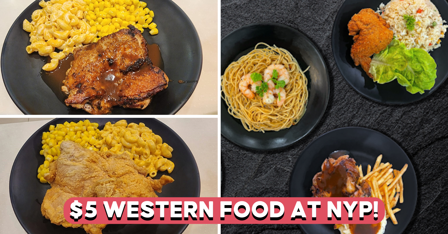 This Nanyang Poly Stall Has Cheap Western Food, Run By Ex-Student ...