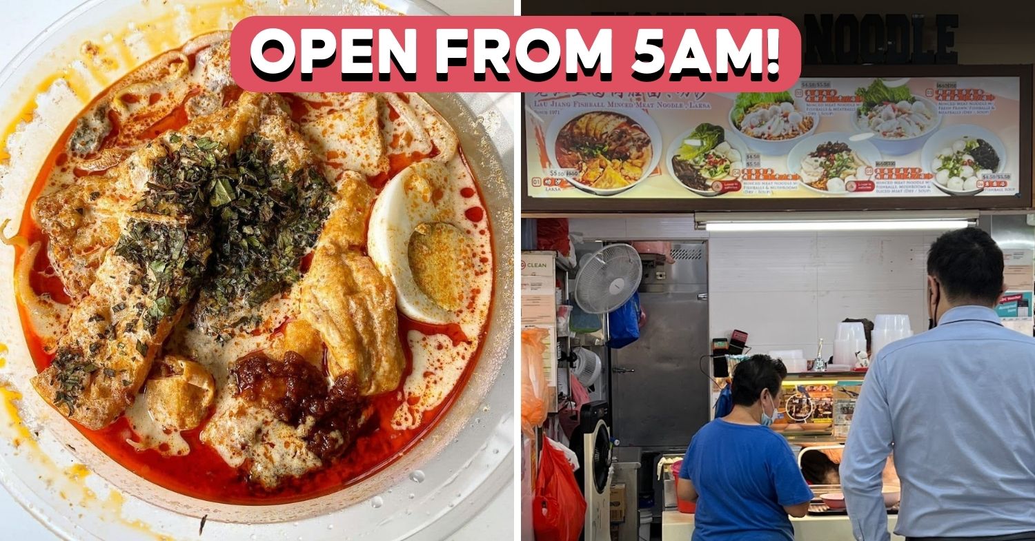 This 50-Year-Old Noodle Stall In Tiong Bahru Has Lemak Laksa Made With ...