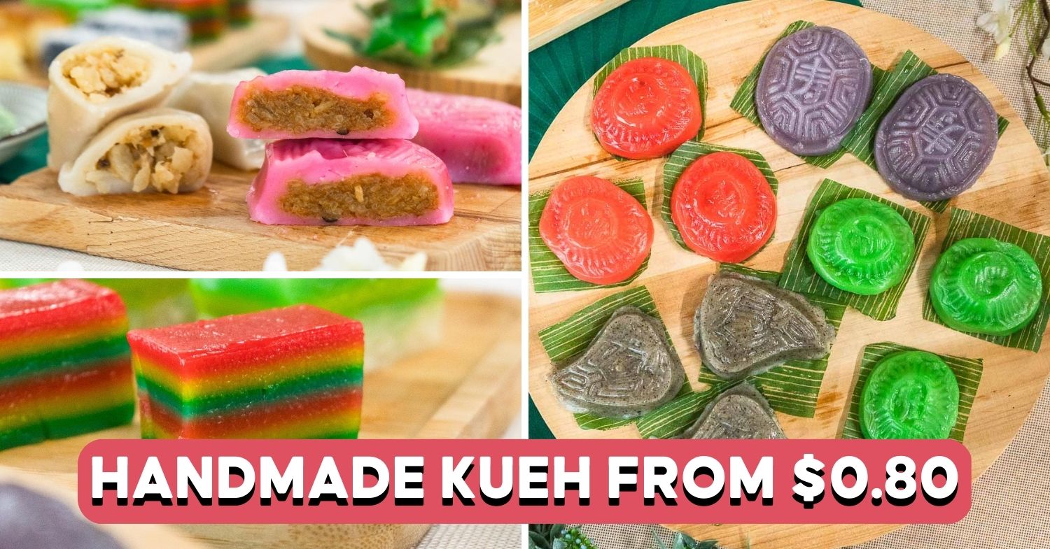 This Handmade Nyonya Kueh Stall In Bedok Has Been Open For 50 Years - Singapore Promo