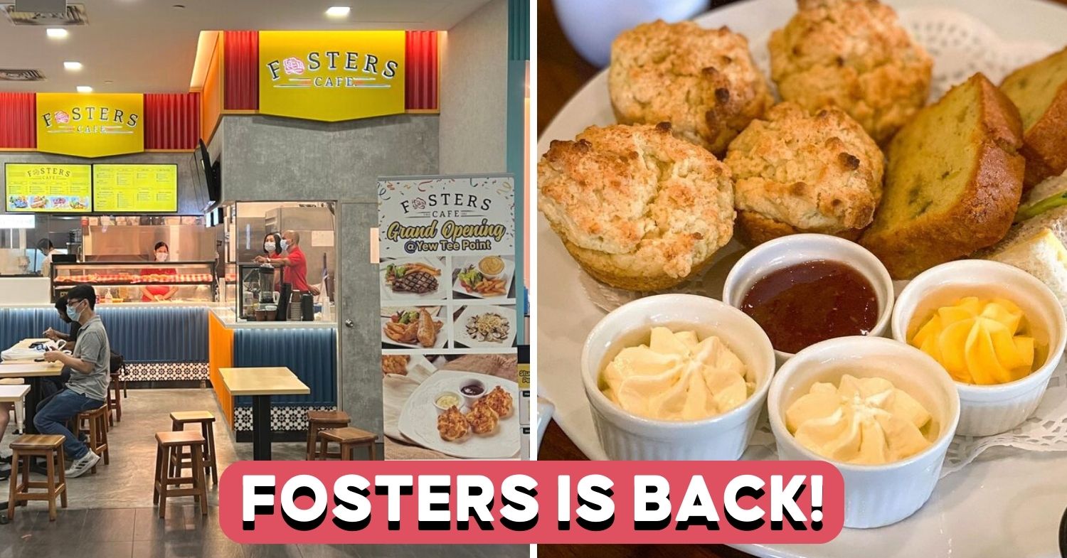 Fosters Cafe Opens At YewTee Point With Signature Scones And Steaks ...