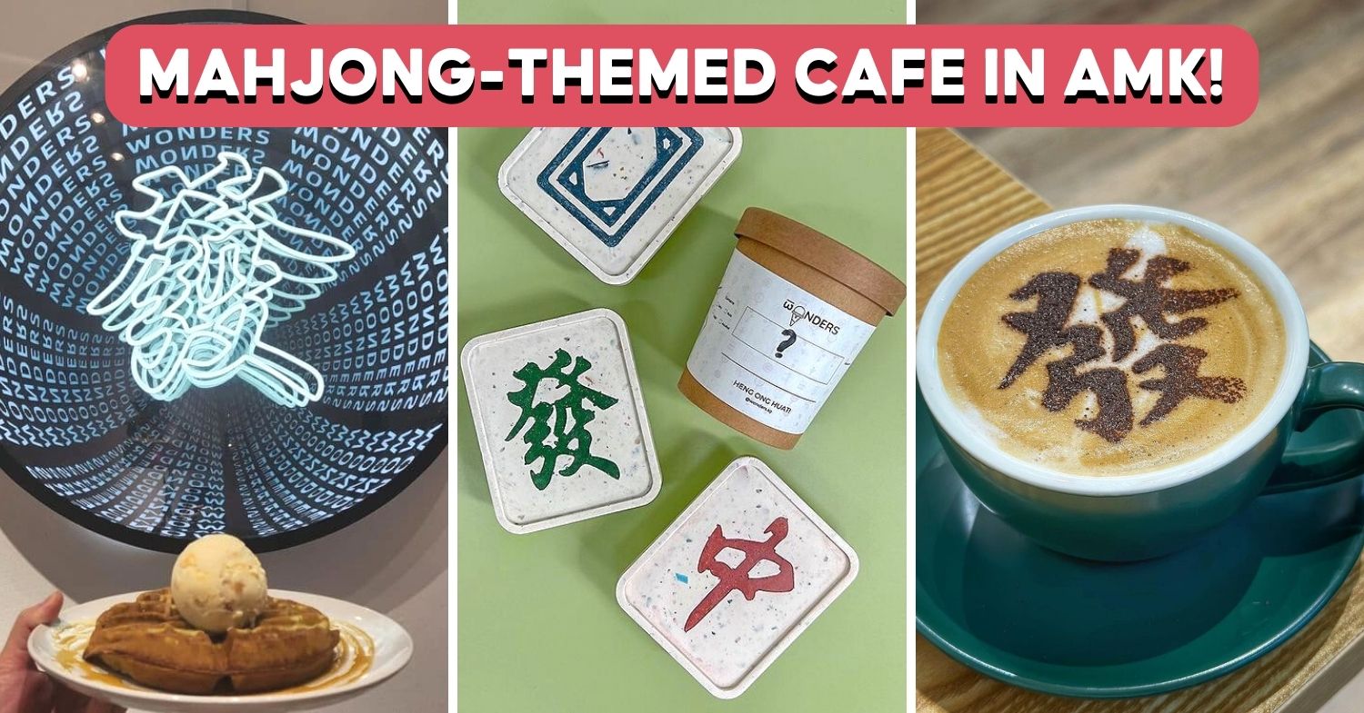 This Mahjong-Themed Ice Cream Cafe In Ang Mo Kio Has Mochi Waffles And More - Singapore Promo
