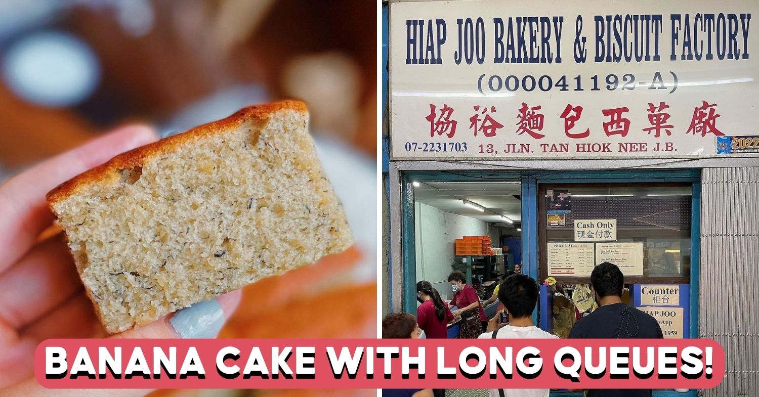 Hiap Joo Bakery Over 100 Year Old Bakery With Famous Banana Cake In JB