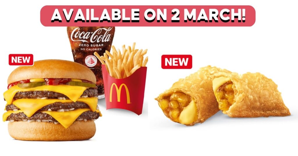 McDonald’s Has New Triple Cheeseburger, Biscoff McFlurry And Apple ...