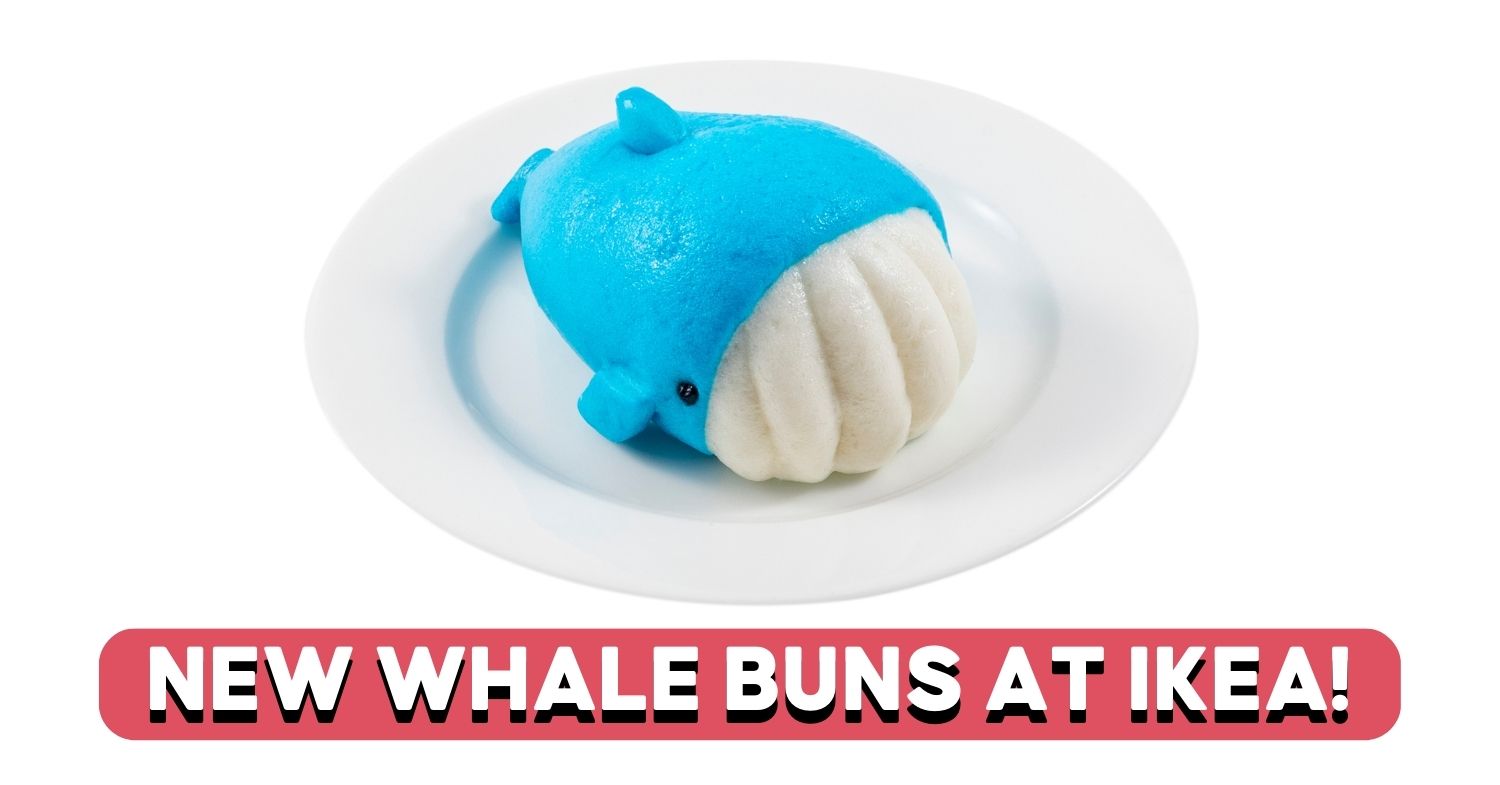 IKEA Launches Cute Whale Buns With Red Bean Filling, Has Kids Eat Free ...
