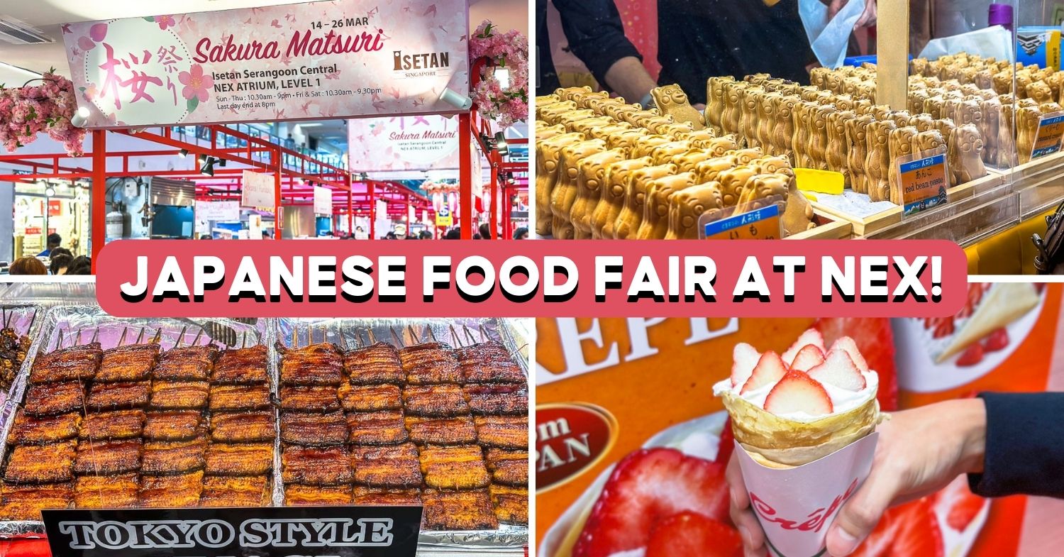 Japanese Food Fair At NEX Returns With Tsukiji-Famous Unagi Skewers ...