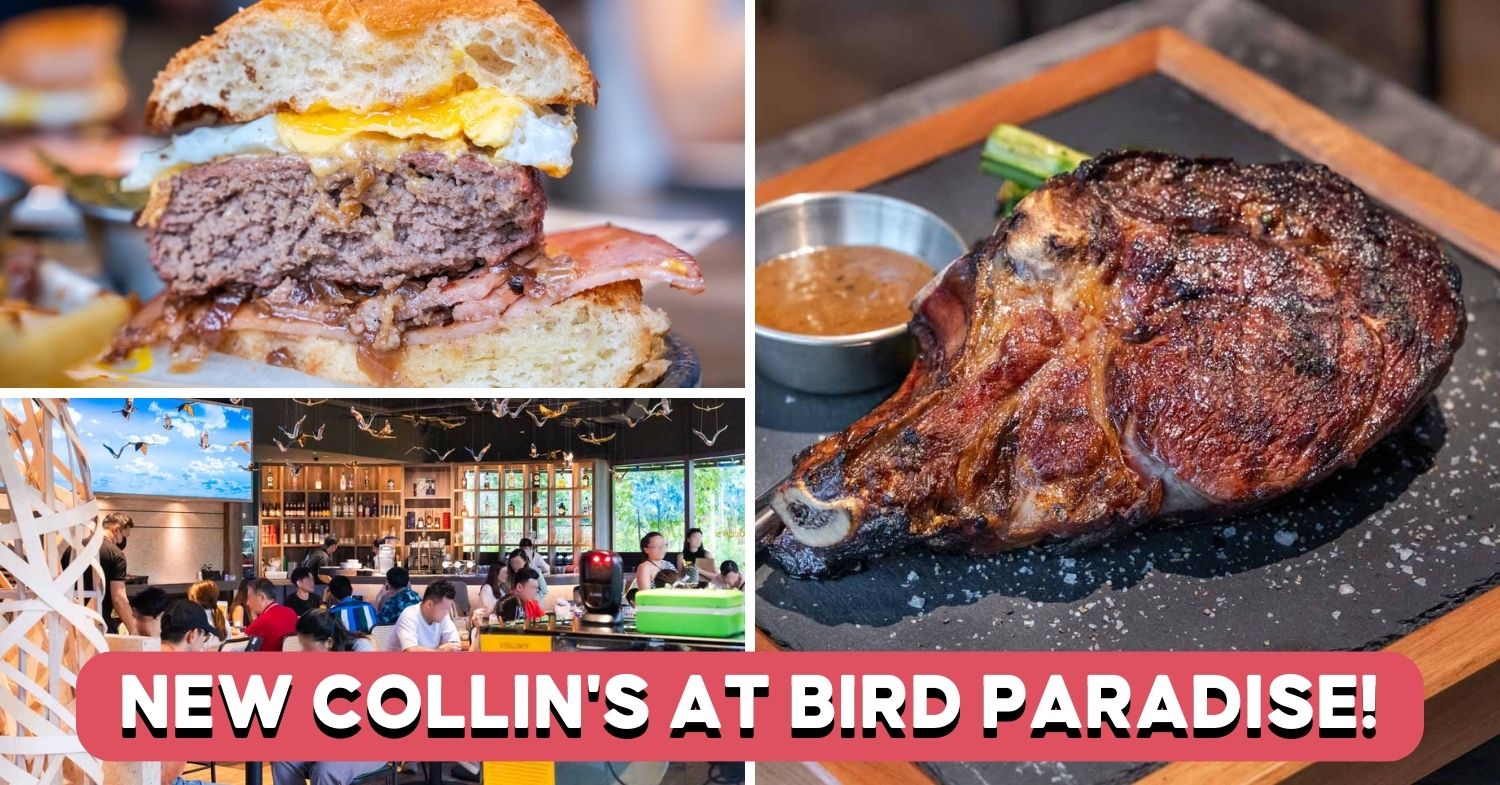 COLLIN’S New Mandai Outlet Has Bird Park-Inspired Decor, Grain-Fed ...