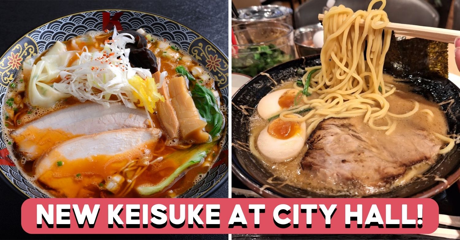 Keisuke Ramen Opens At Capitol Singapore, Has Lobster Broth And Rare ...