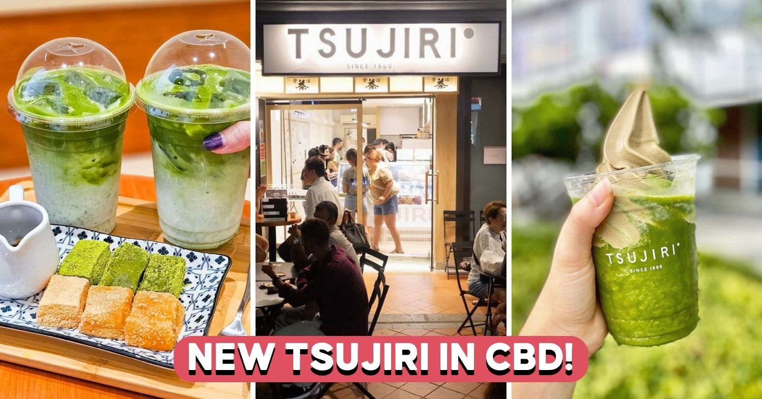 Popular Matcha Cafe Tsujiri Opens In Tanjong Pagar With 1-For-1 Drinks ...