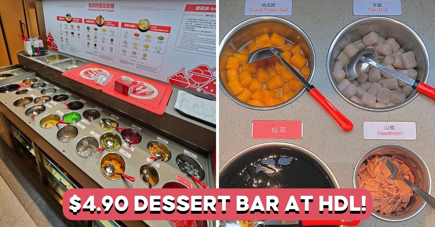 Haidilao Has $4.90++ DIY Dessert Bar With Unlimited Toppings At Bugis+ ...
