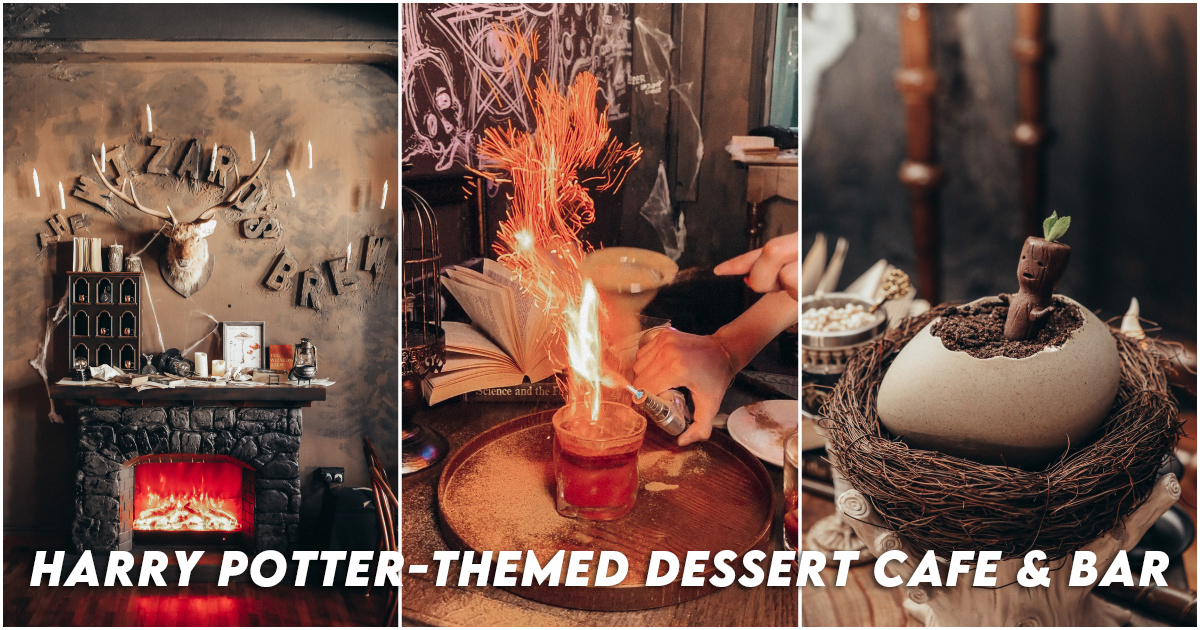 The Wizard’s Brew – New Harry Potter-Themed Dessert & Bar In Singapore ...
