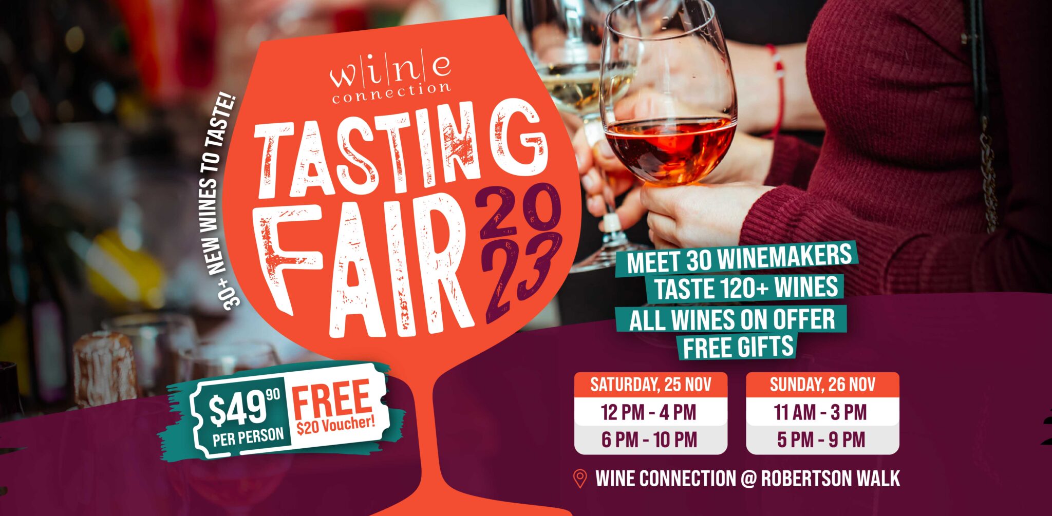 Wine Connection’s Wine Tasting Fair Returns From Nov 25 To 26 With Over ...