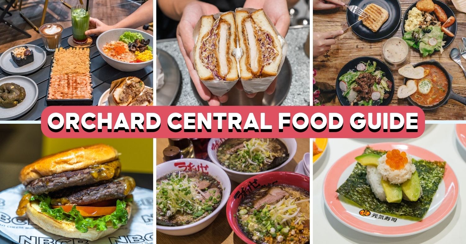 21 Orchard Central Food Places Including Korean Buffets And A Japanese ...