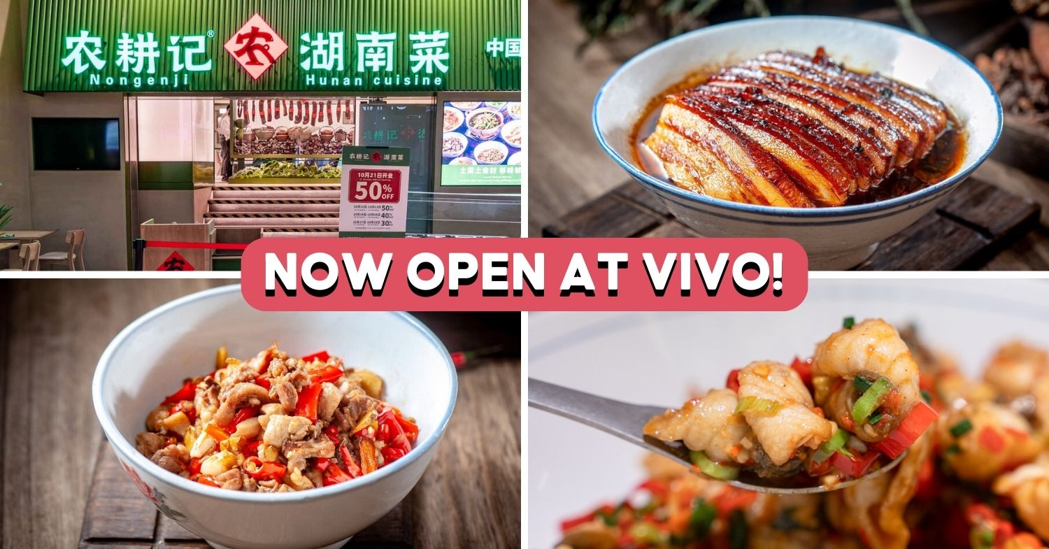 Nong Geng Ji Opens At VivoCity With Up To 50% Off And Outlet-Exclusive Dishes - Singapore Promo