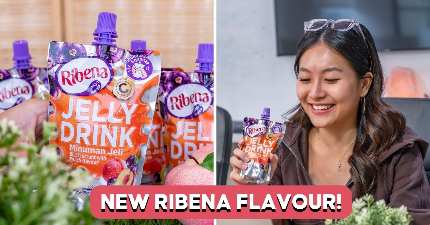 Get Ribena’s New Blackcurrant Jelly Drink With Peach, Exclusively At 7 ...
