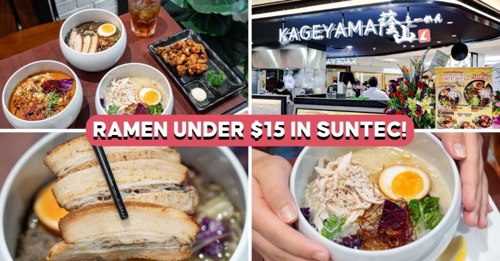 Kageyama Review: Award-Winning Tokyo Chicken Ramen Comes To Suntec City ...