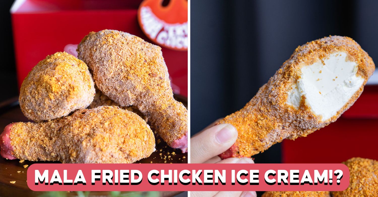 Swensen’s Has New Mala “Fried Chicken” Ice Cream In Time For April Fool ...
