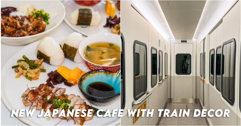 Cafe Gyoen – New Japanese Cafe With Train Decor In Serangoon Gardens ...