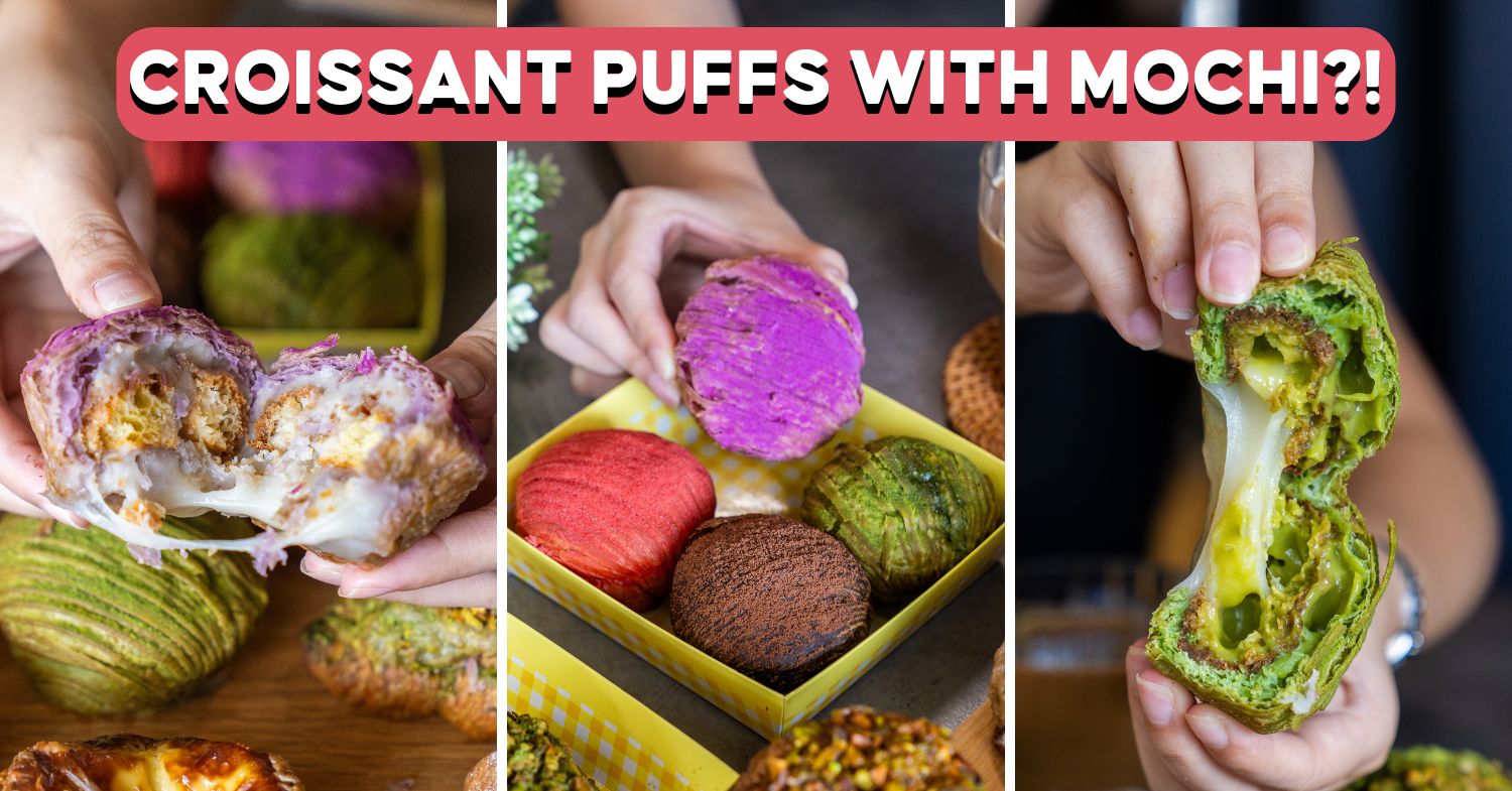 Swish Rolls Has New Croissant Cream Puffs With Orh Nee Mochi, Pistachio ...