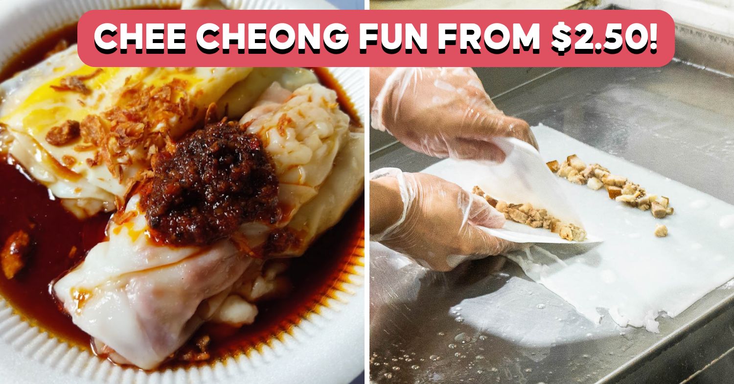 This Old Airport Road Stall Has Pork Liver And Century Egg Chee Cheong ...