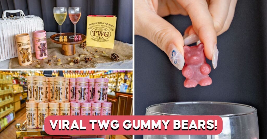 TWG Now Has Teddy Bear Gummies That Can Be Made Into Tea - Singapore Promo