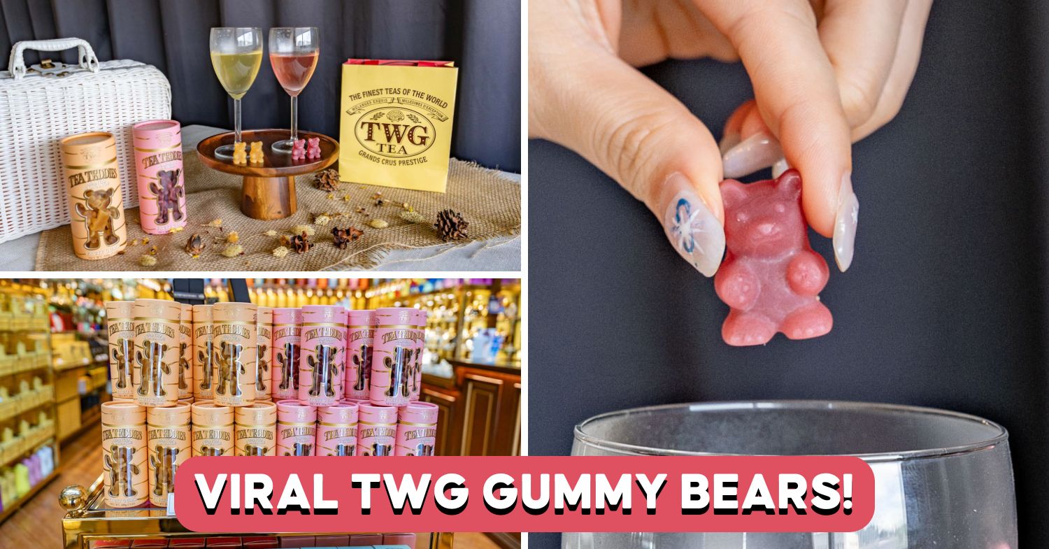 TWG Now Has Teddy Bear Gummies That Can Be Made Into Tea - Singapore Promo