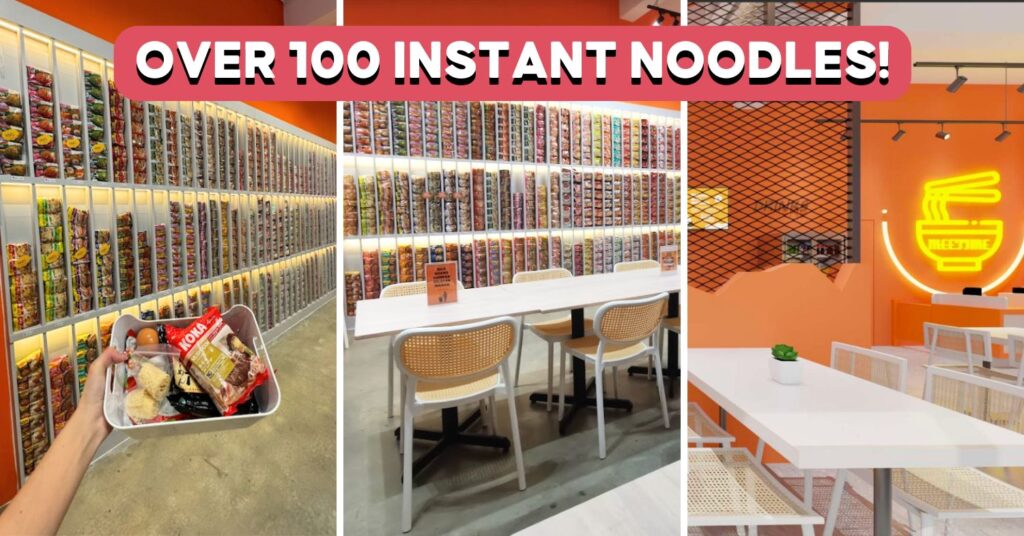 Meetime: Huge DIY Instant Noodle Cafe In JB With Ingredients Under $0. ...
