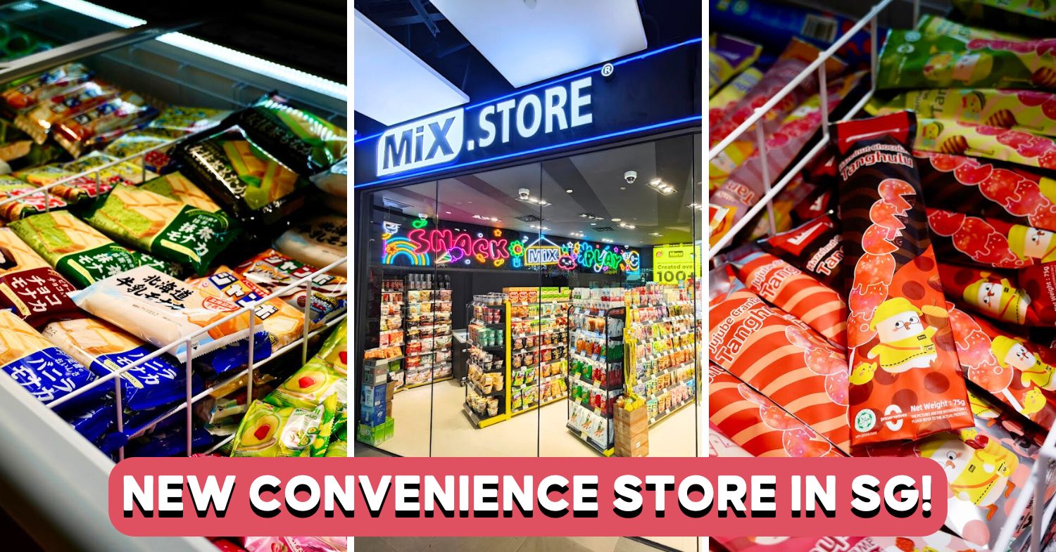 MiX Store: Popular Malaysian Convenience Shop Chain Opens In Sengkang ...