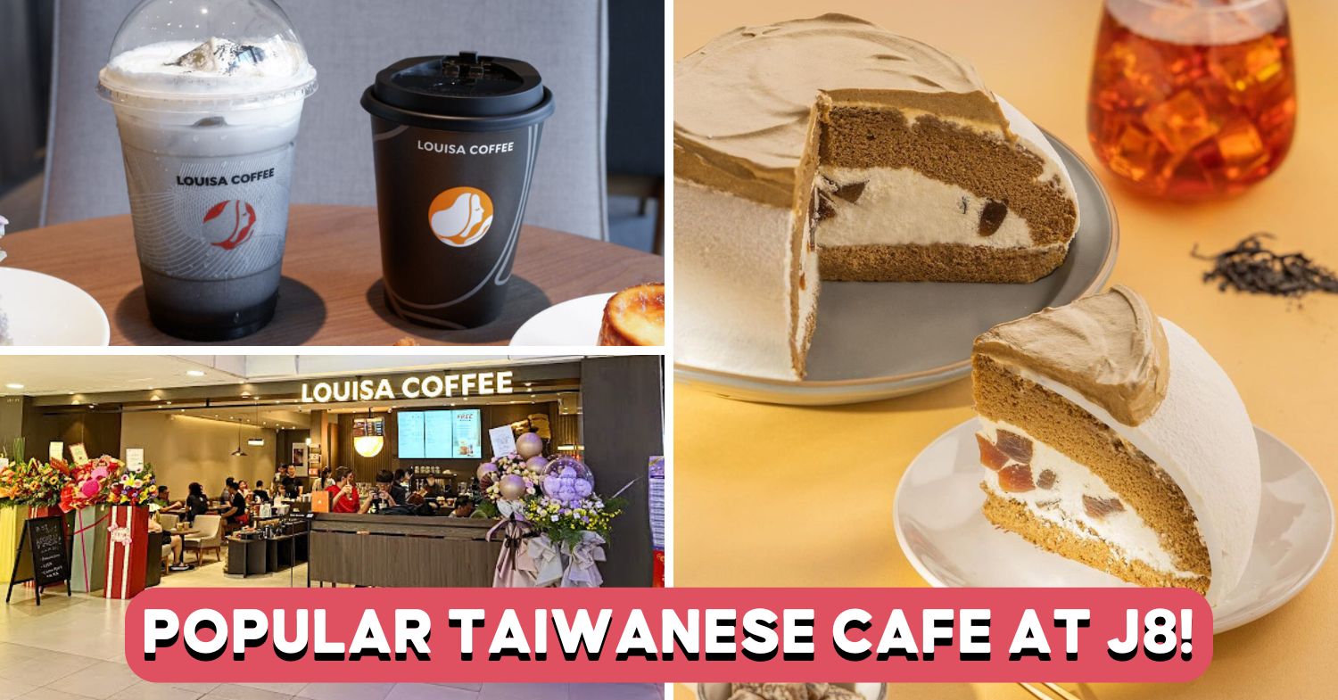 Taiwan-Famous Louisa Coffee Opens In Bishan With BBT Mochi Boston Cream ...