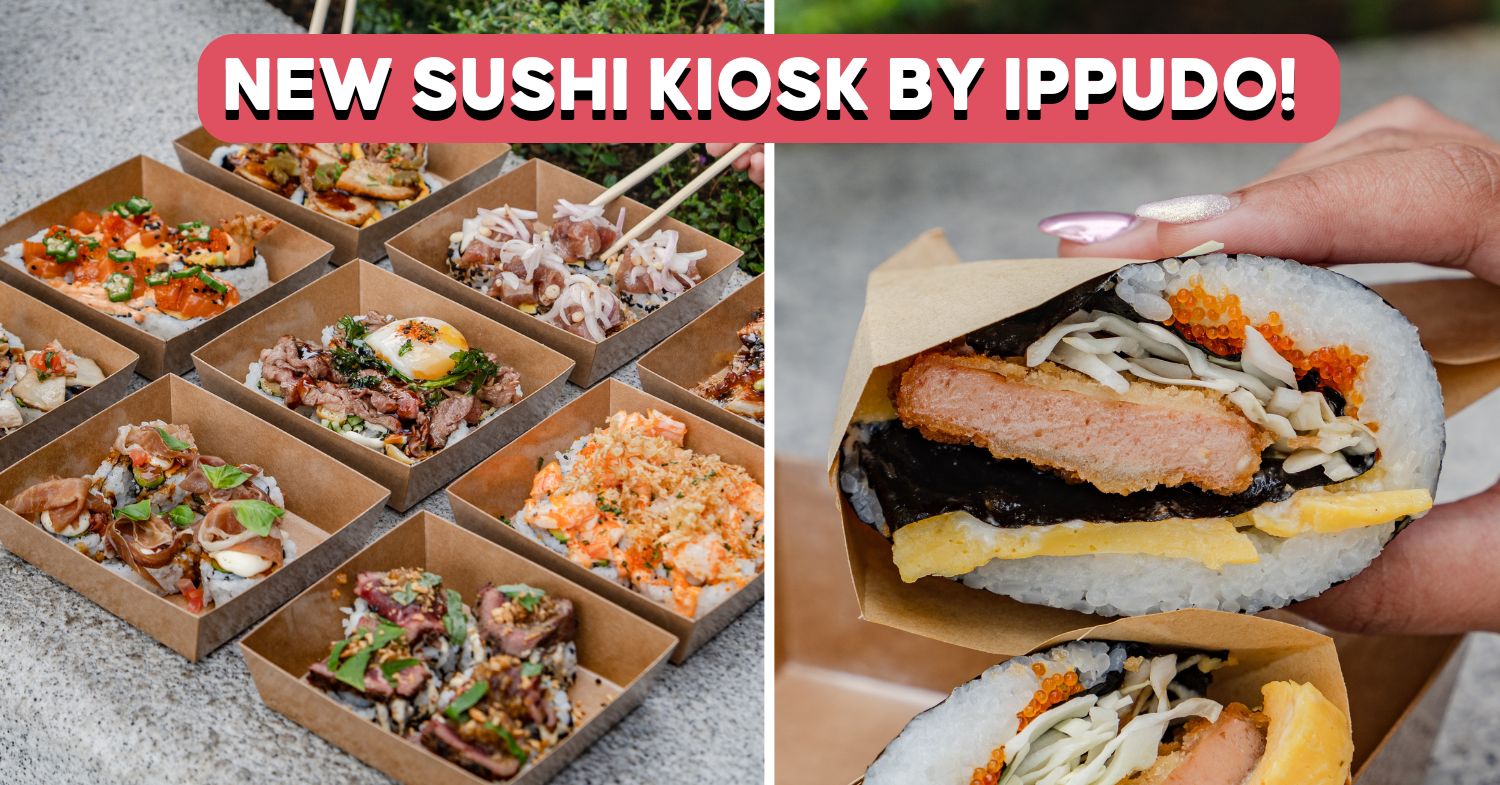 IPPUDO’s New Takeaway Kiosk Has 16 Types Of Sushi Rolls At MBS ...