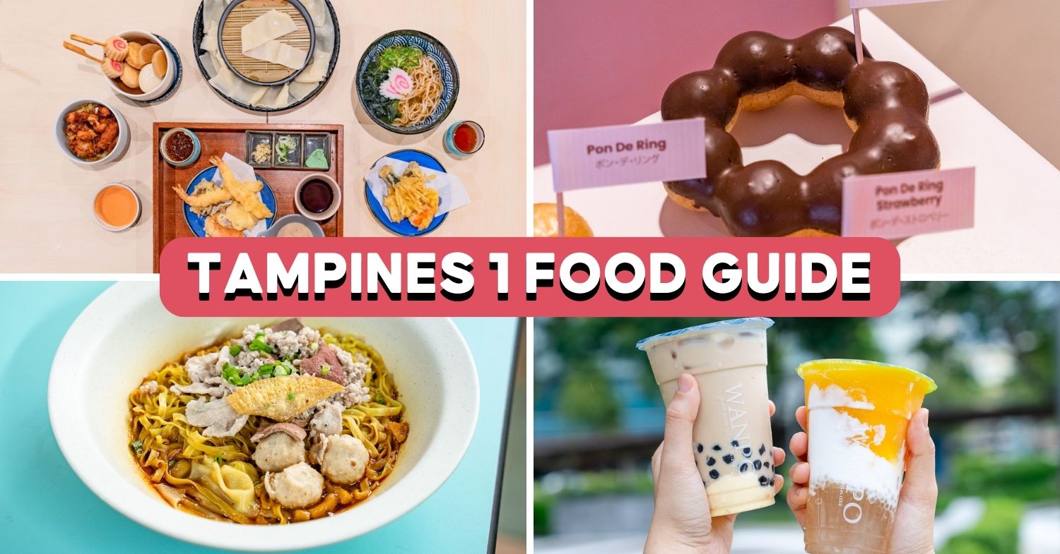 Tampines 1 Food Guide: 12 Places For Fresh Udon, Famous Mochi Donuts ...