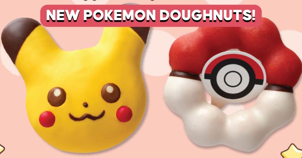 Mister Donut To Launch Pokemon-Themed Doughnuts For A Limited Time ...