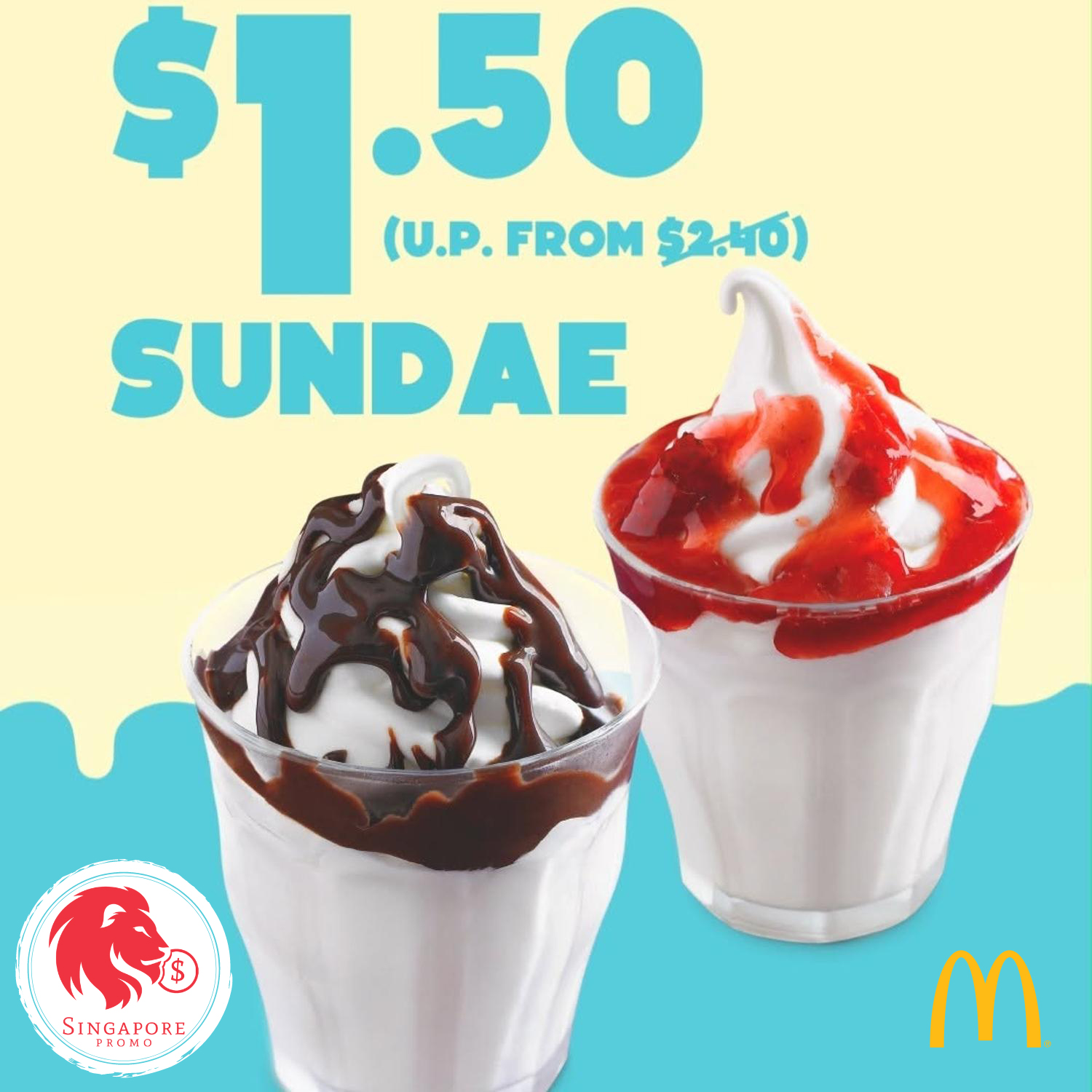 $1.50 Sundae - Singapore Promo