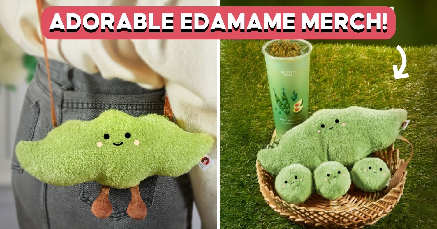 Beutea To Launch Edamame Puffy Bag And Bean Charm On 30 August - Singapore Promo
