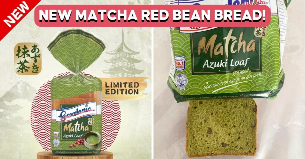 Gardenia Launches Matcha Azuki Loaf For A Limited Time - Singapore Promo
