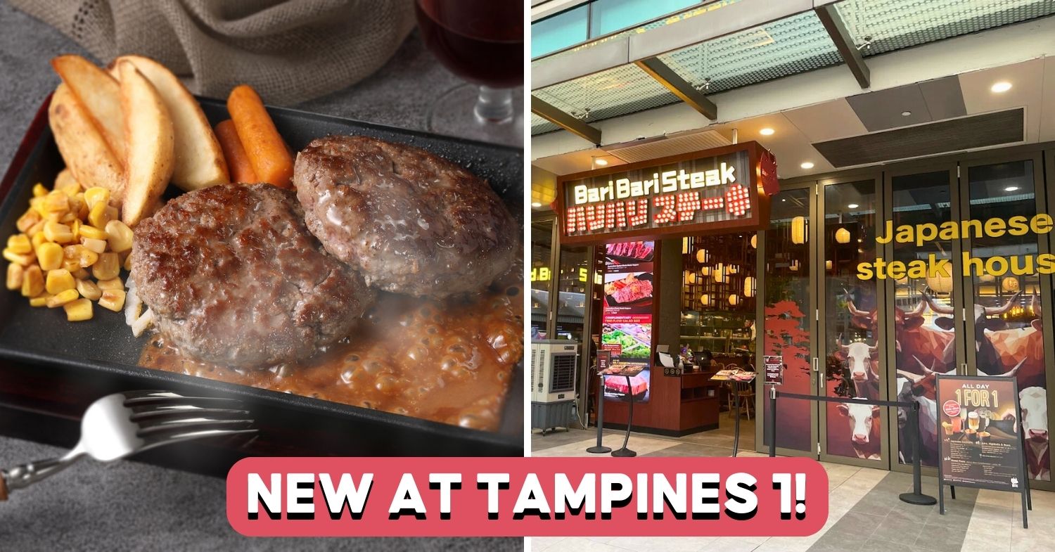 Japanese Teppan Restaurant From HK Opens At Tampines 1 With 1-For-1 ...